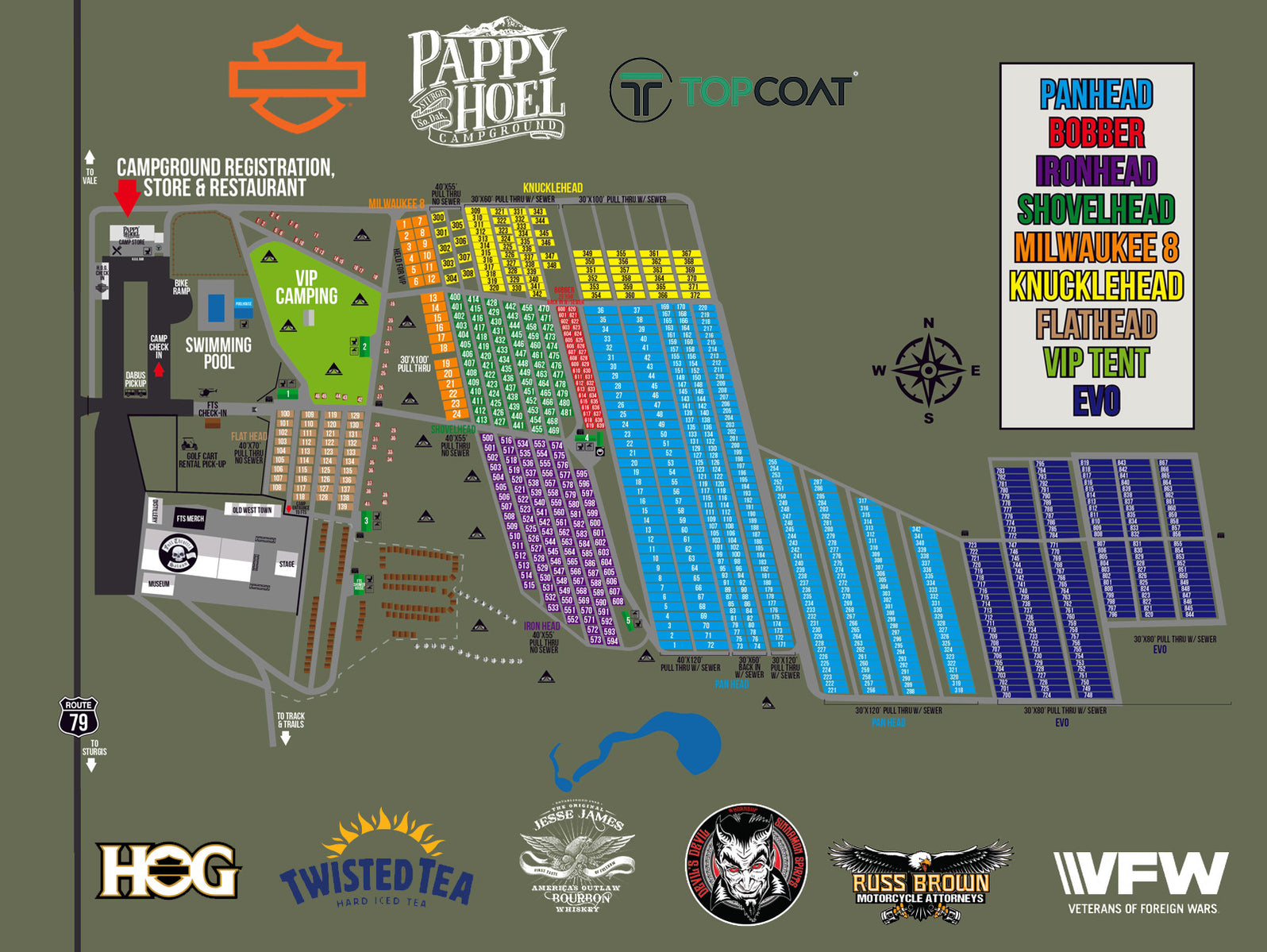 Sturgis Campground | Pappy Hoel Campground: Sturgis Rally 2024 — Pappy ...